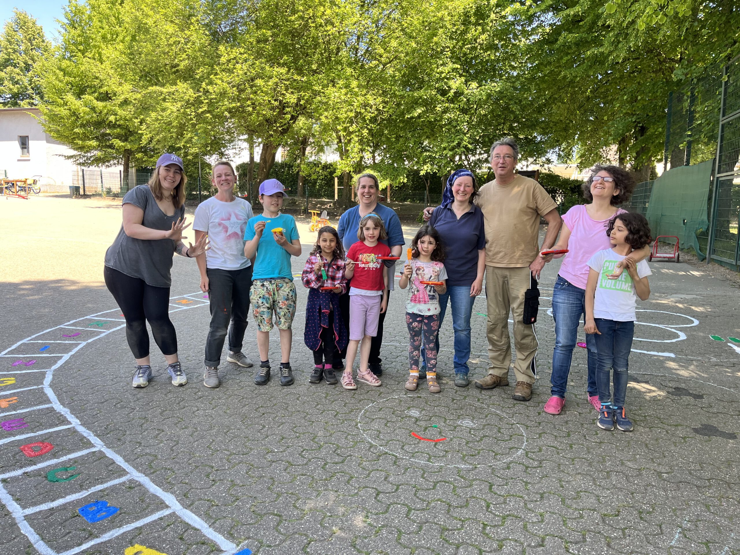 Schulhofgestaltung - Grundschule Erholungstrasse